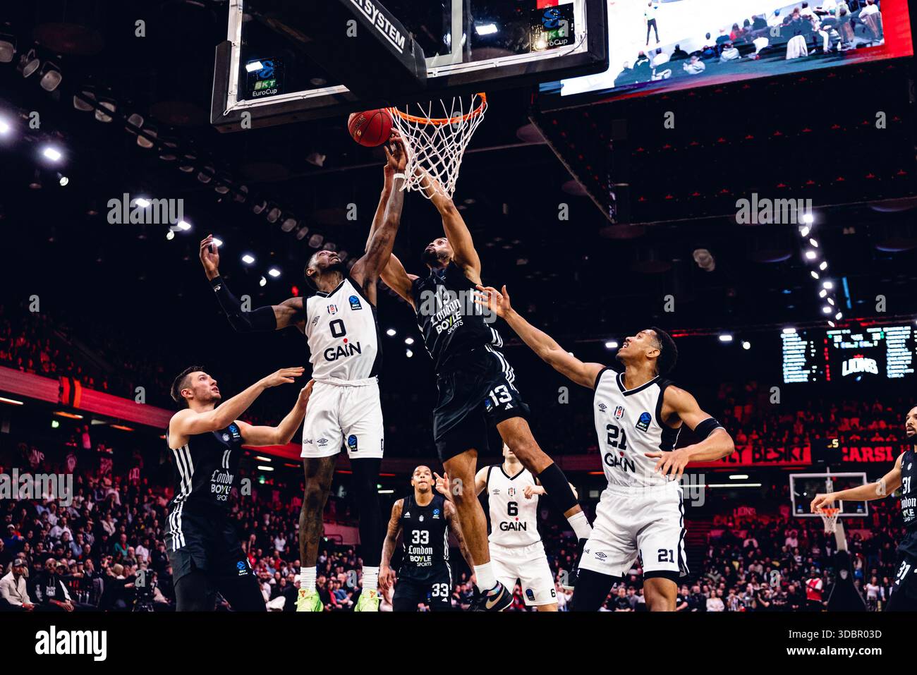 London, UK. 17 December, 2025. London Lions player Jonathan Williams ...