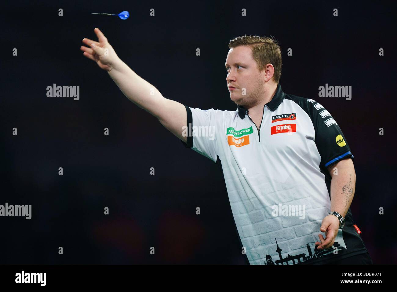 Martin Schindler during the match between Martin Schindler and Stephen ...