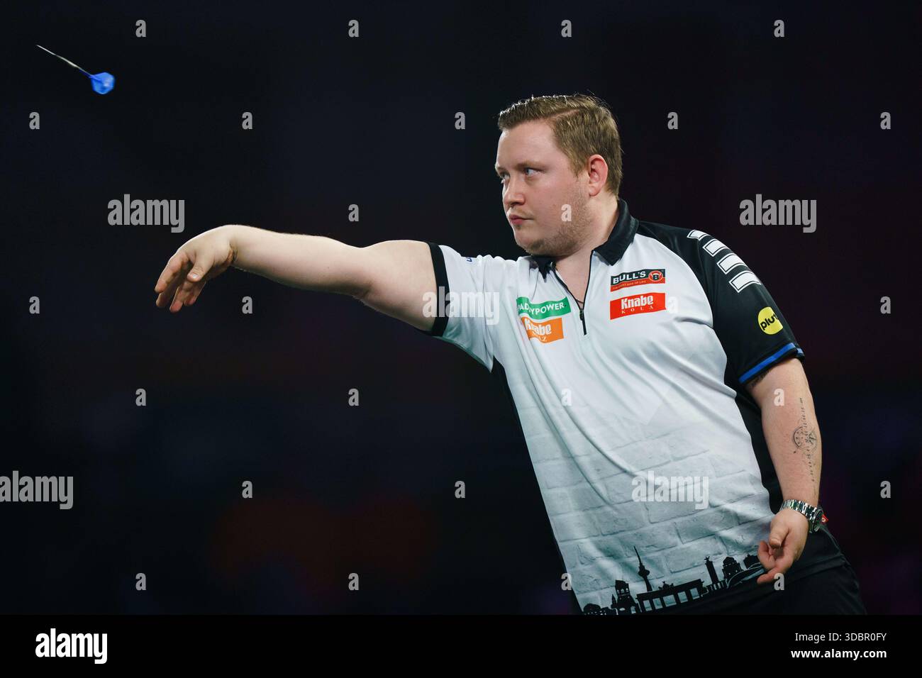 Martin Schindler during the match between Martin Schindler and Stephen ...