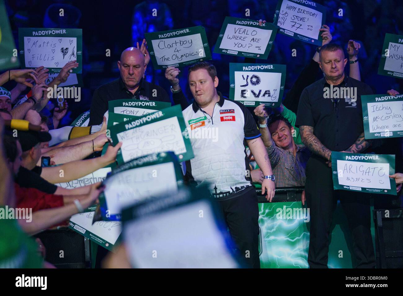 Martin Schindler's walk on during the match between Martin Schindler ...