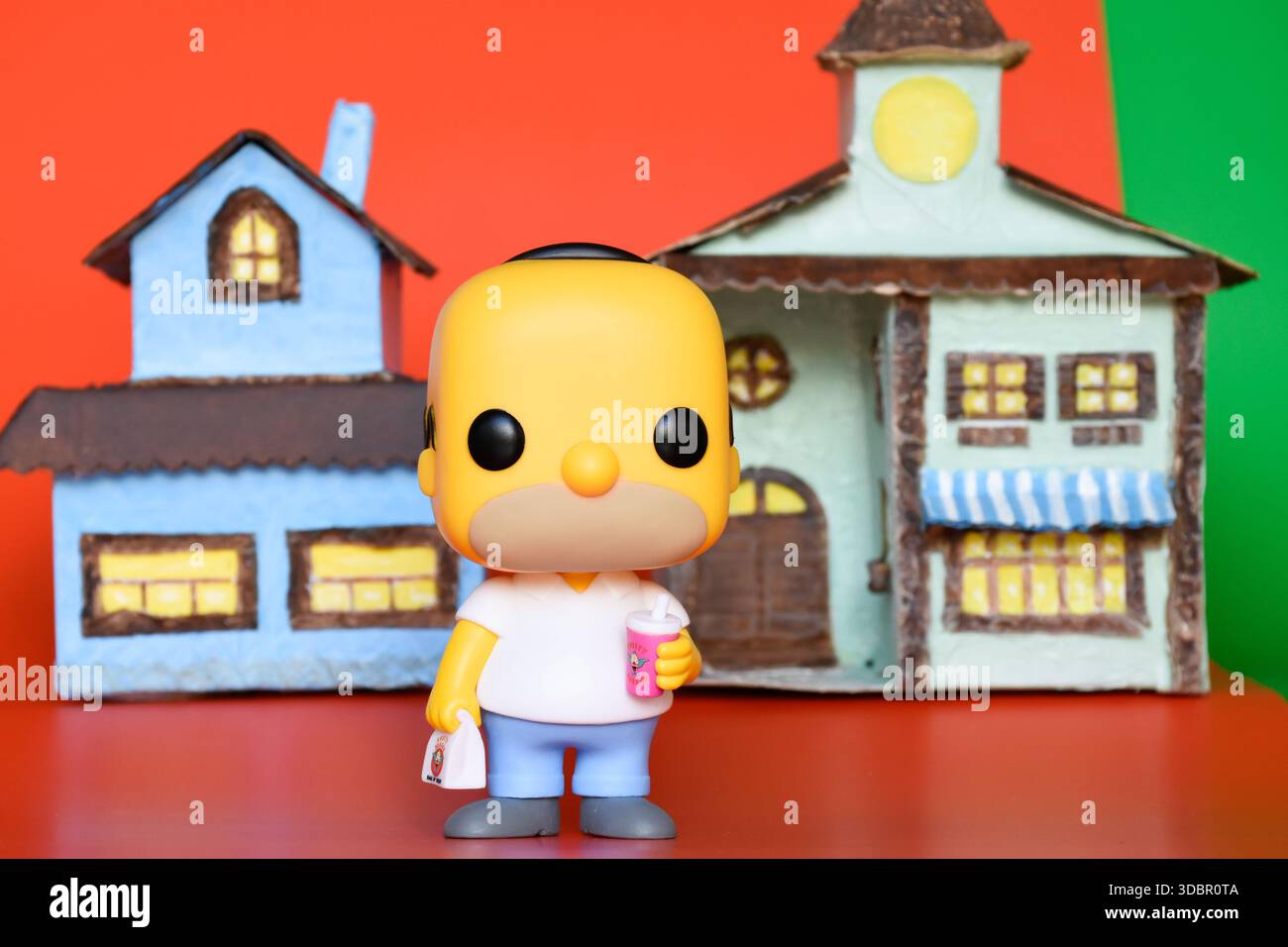 Funko Pop action figure of Homer Simpson from animated sitcom The ...