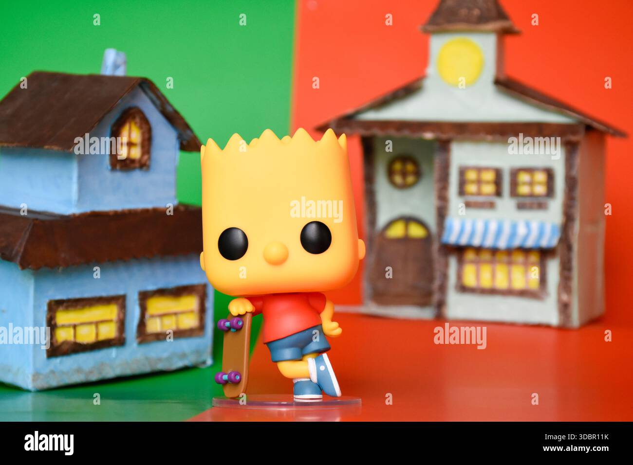 Funko Pop action figure of Bart Simpson from animated sitcom The ...