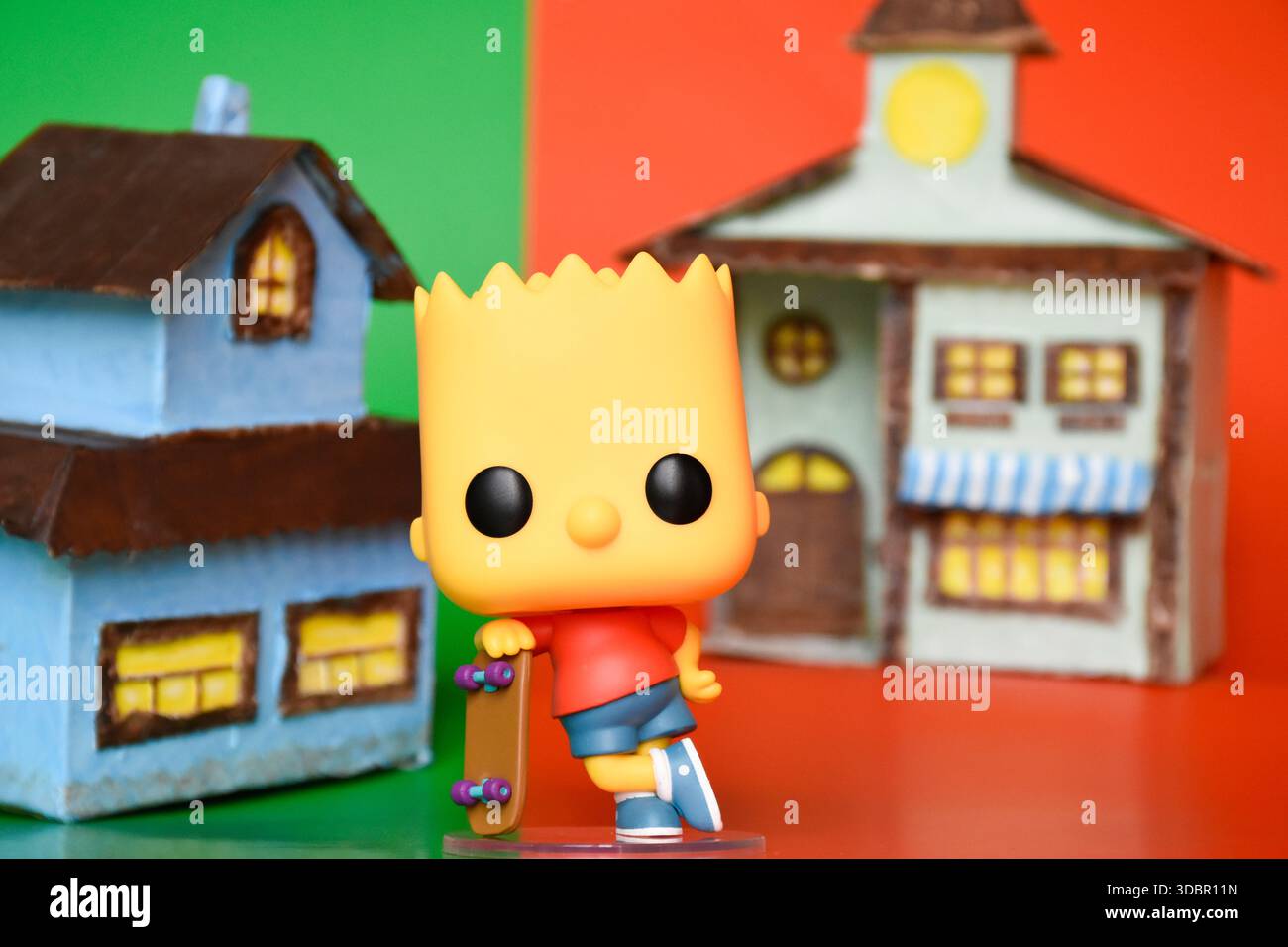 Funko Pop action figure of Bart Simpson from animated sitcom The ...