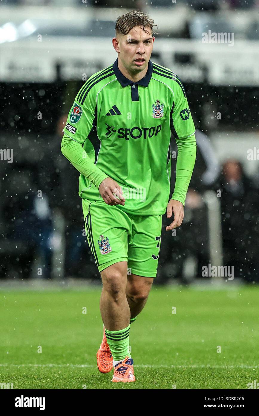 Antonee Robinson of Fulham during the Carabao Cup Quarter Final match ...