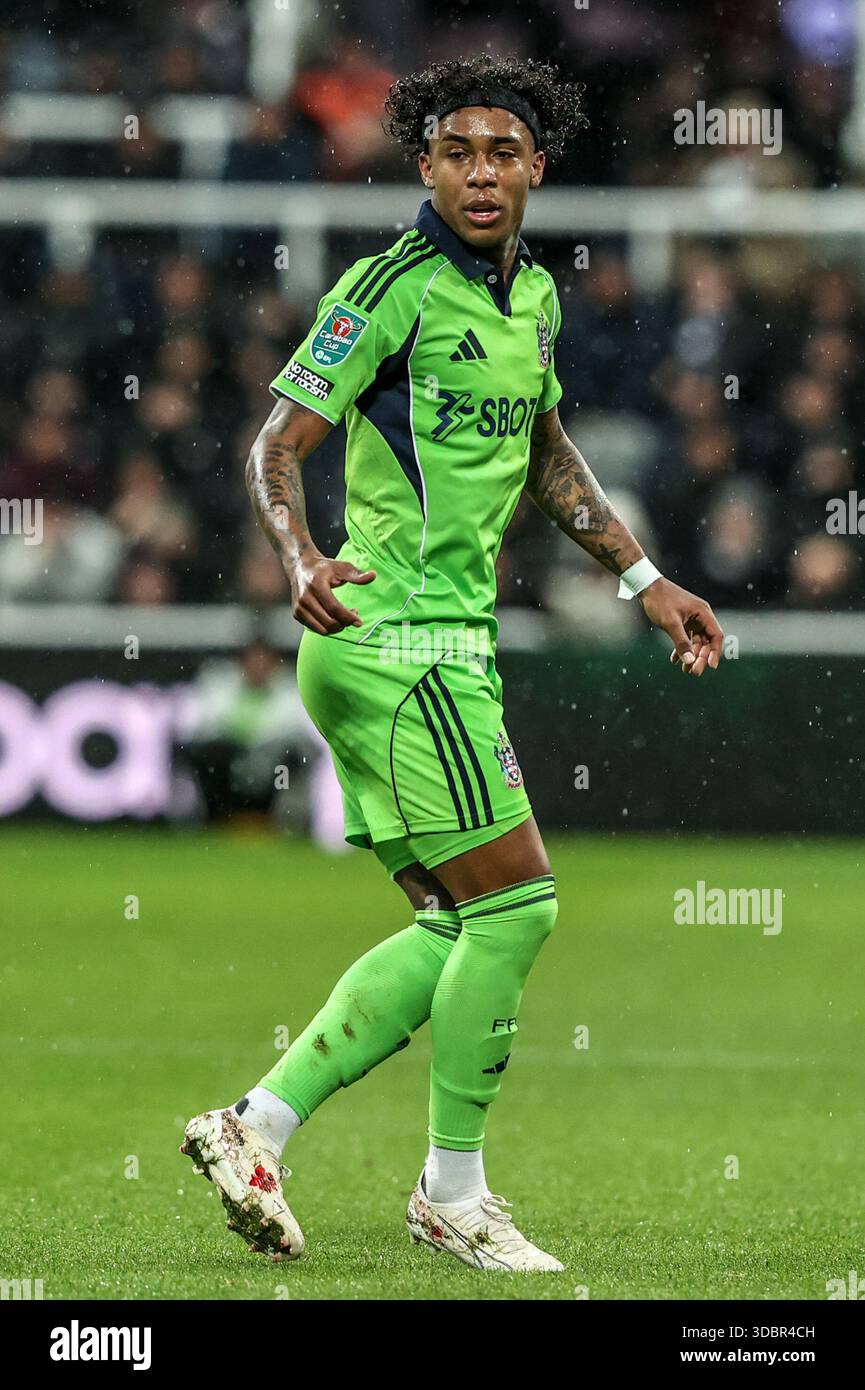 Kevin of Fulham during the Carabao Cup Quarter Final match Newcastle ...