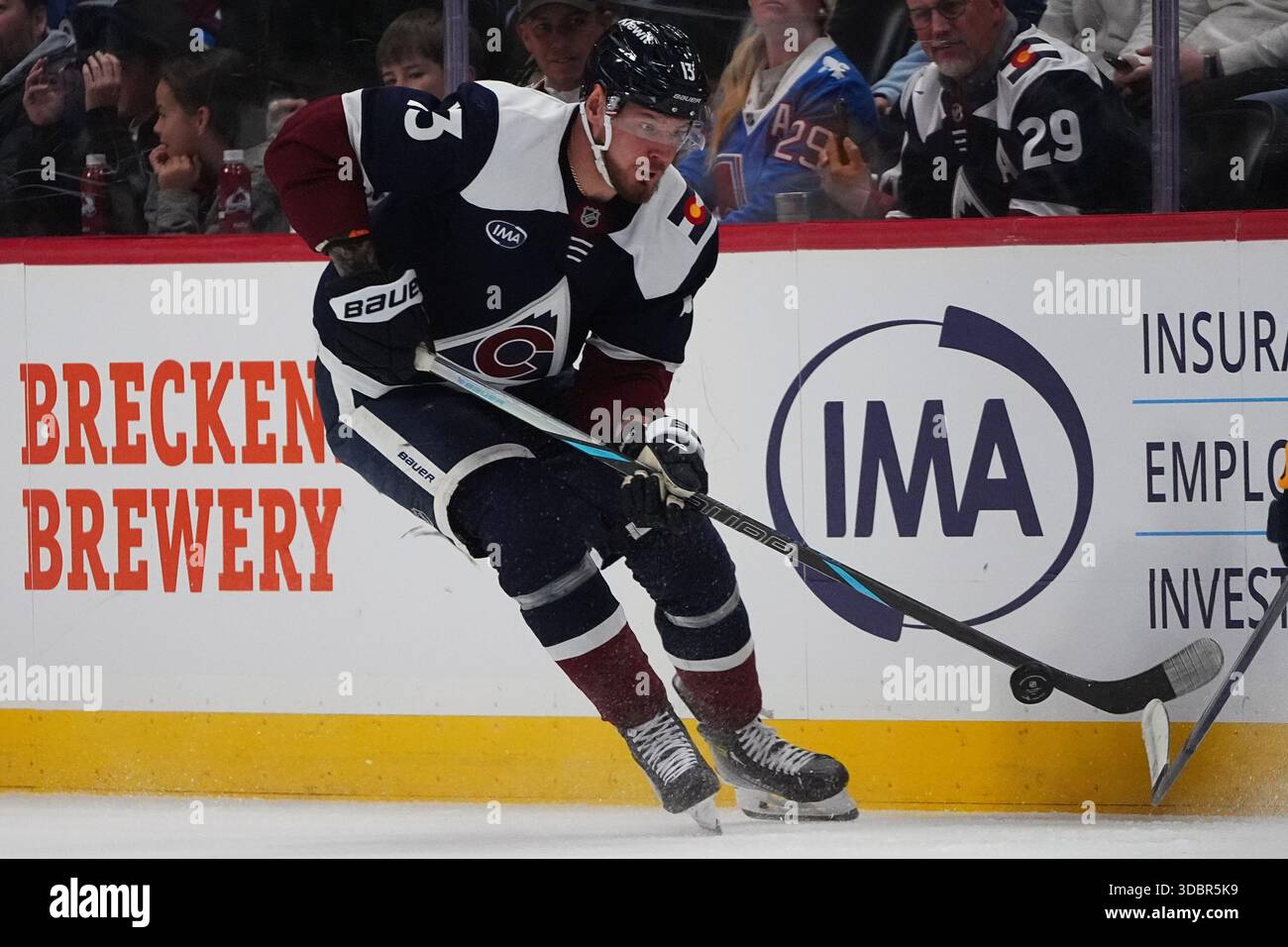 Colorado Avalanche right wing Valeri Nichushkin (13) in the first ...