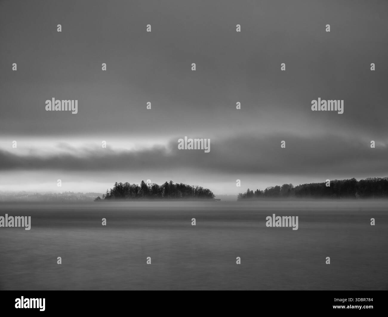 View on fall day Black and White Stock Photos & Images - Alamy