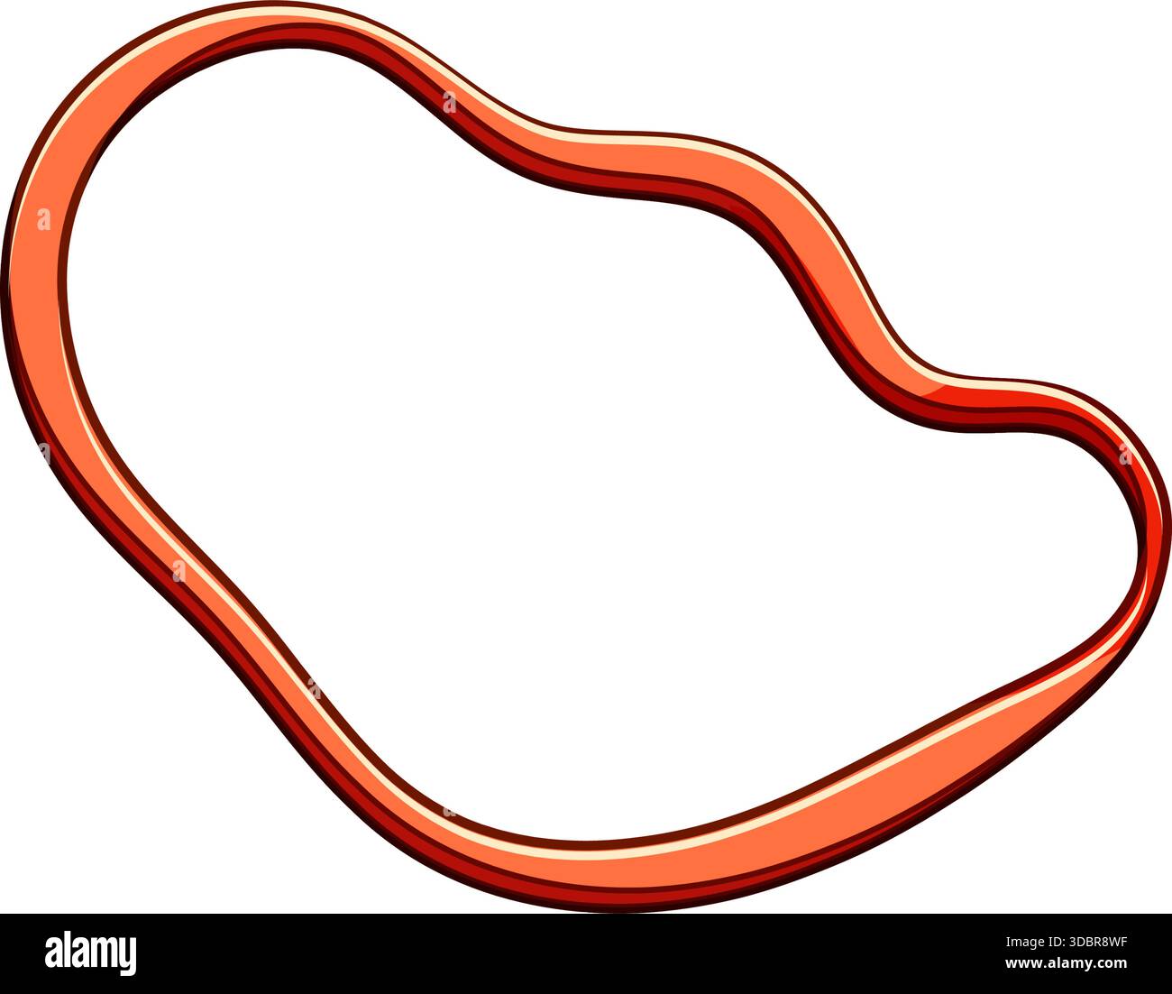 Stretched rubber band Stock Vector Images - Alamy