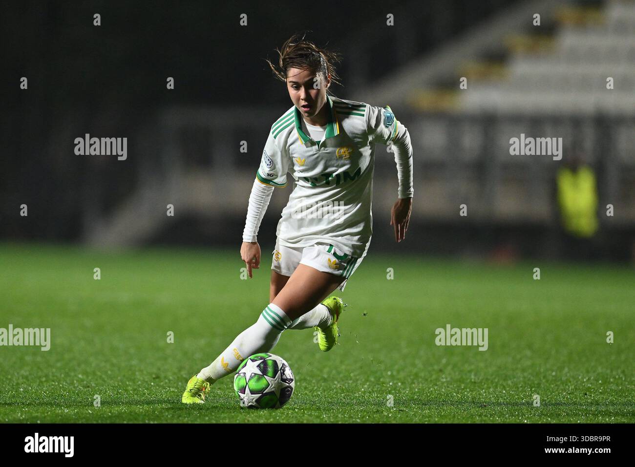 Giulia Dragoni of A.S. Roma Femminile is in action during the match ...