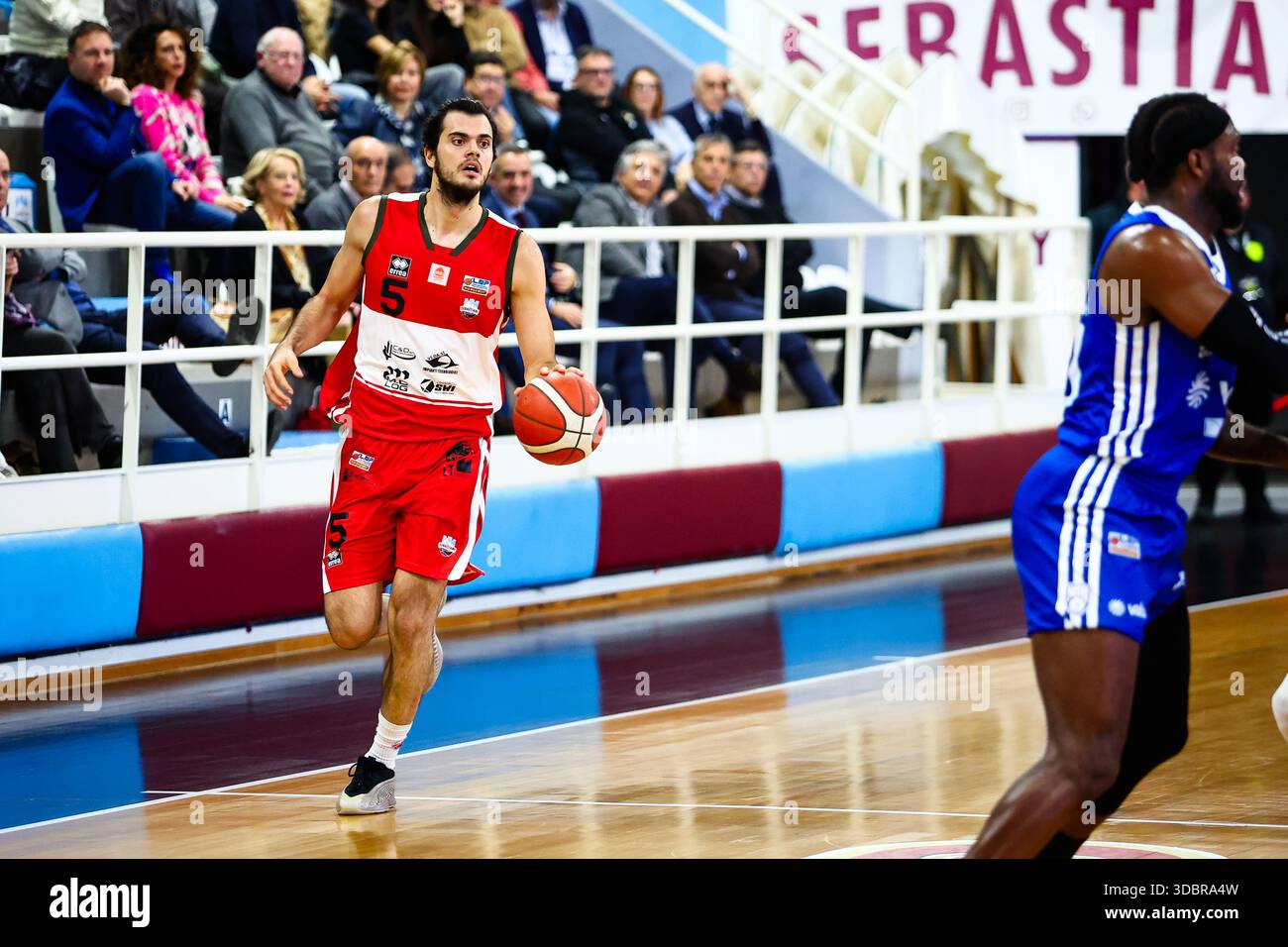 Mattia Palumbo - Rieti during Real Sebastiani Rieti vs Valtur Brindisi ...