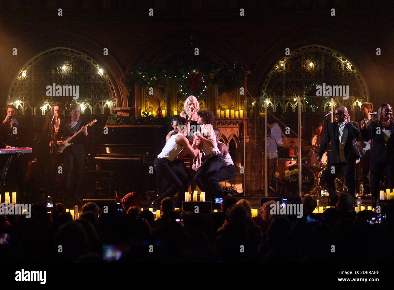 London, UK. 17 Dec 2025. Pictured: English Singer-songwriter Pixie Lott ...