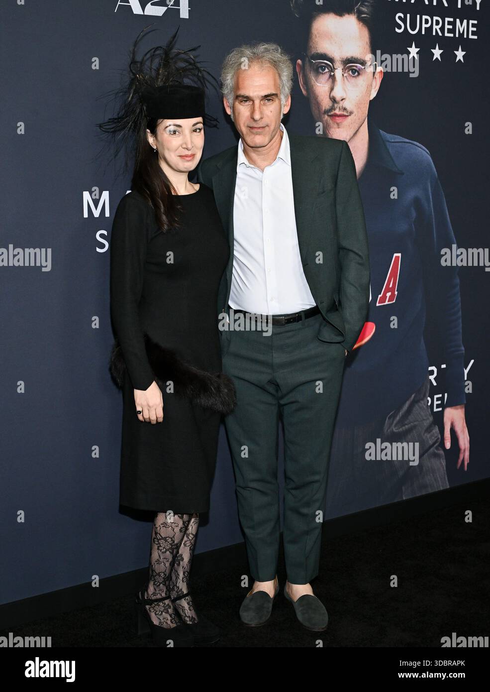 Mary Bronstein, left, and Ronald Bronstein attend the premiere of ...