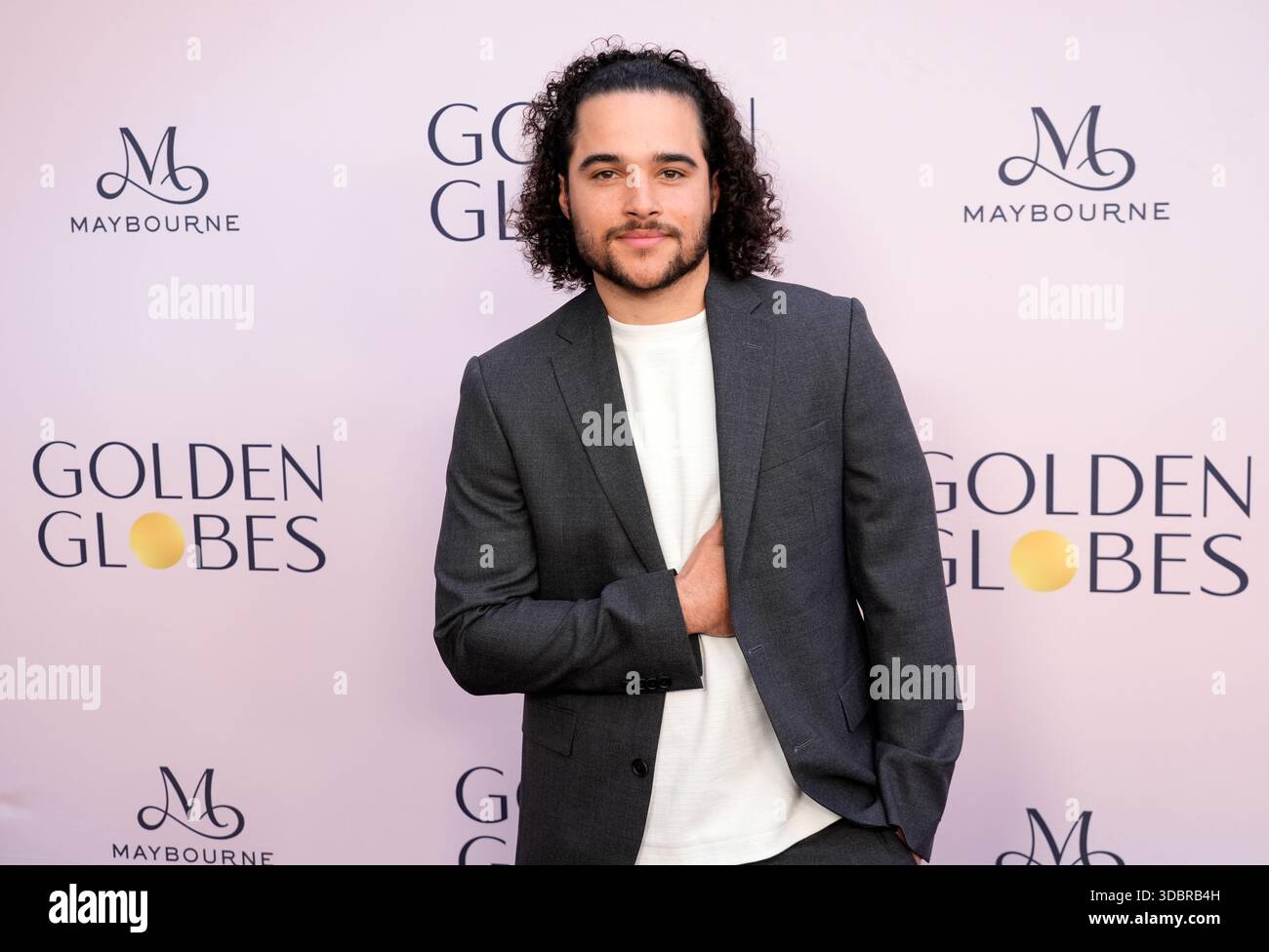 Actor Jalen Thomas Brooks arrives at the Golden Globes first-time ...