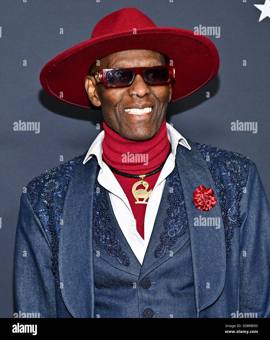 Dapper Dan attends the premiere of "Marty Supreme" at Regal Times ...