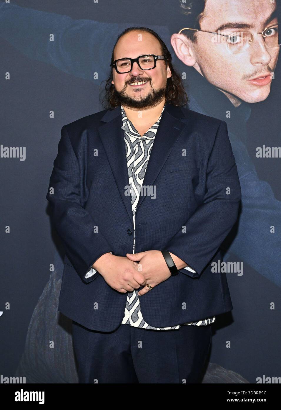 Stavros Halkias attends the premiere of "Marty Supreme" at Regal Times ...