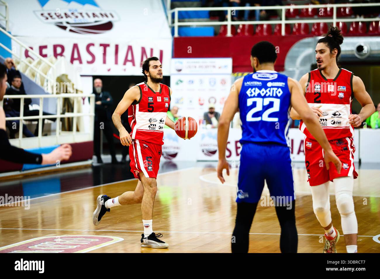 Mattia Palumbo - Rieti during Real Sebastiani Rieti vs Valtur Brindisi ...