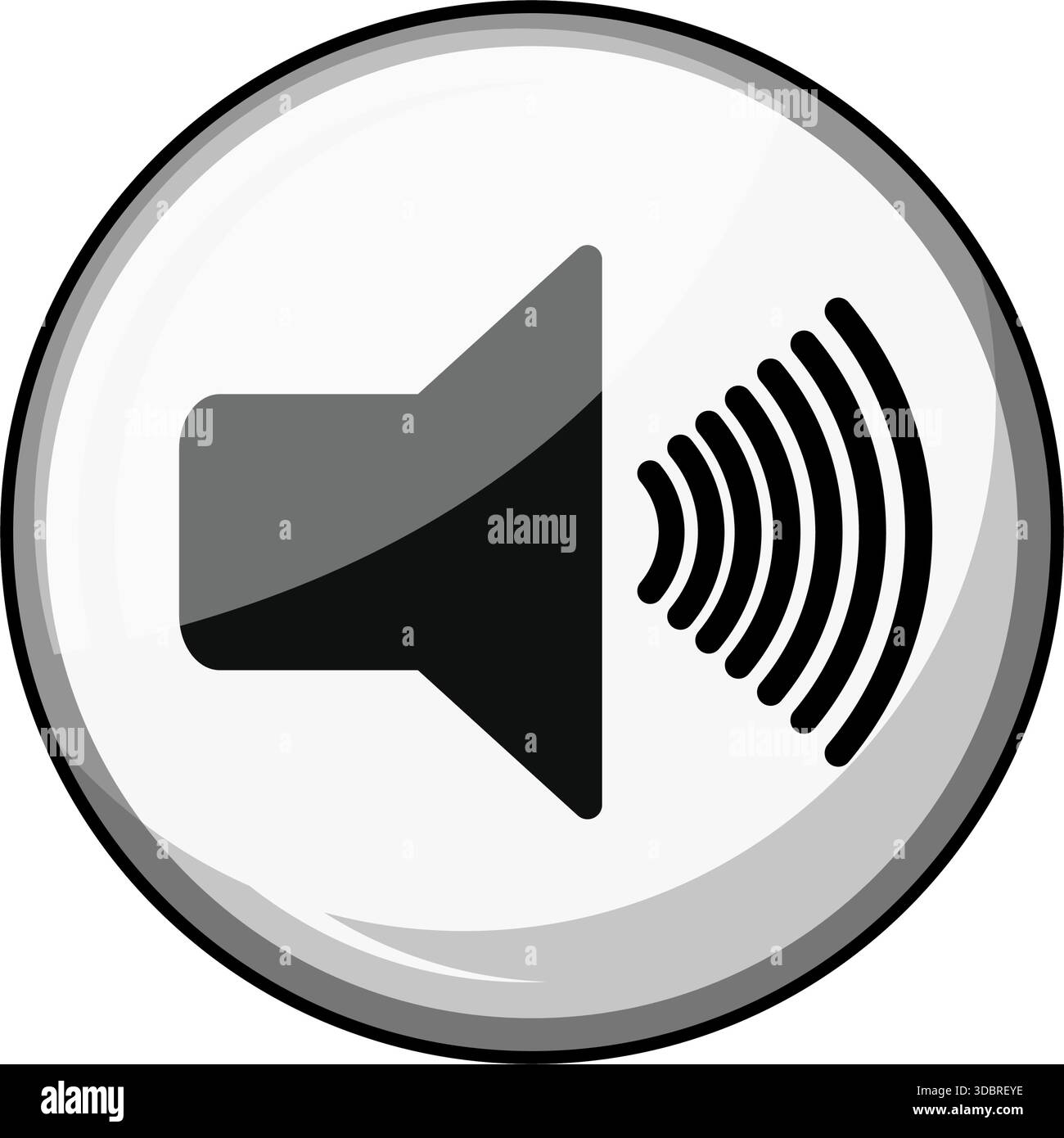 Speaker in sound system playing Stock Vector Images - Alamy