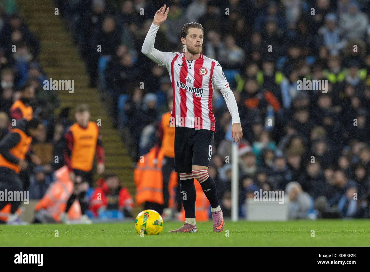 Igor Thiago #9 of Brentford F.C. during the Carabao Cup Quarter Final ...