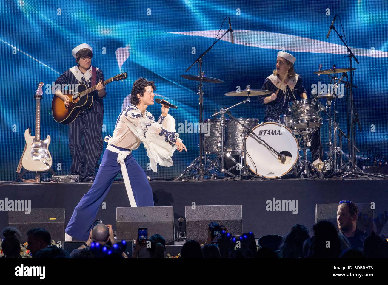 Conan Gray during the iHeartRadio HOT 99.5's Jingle Ball at Capital One ...