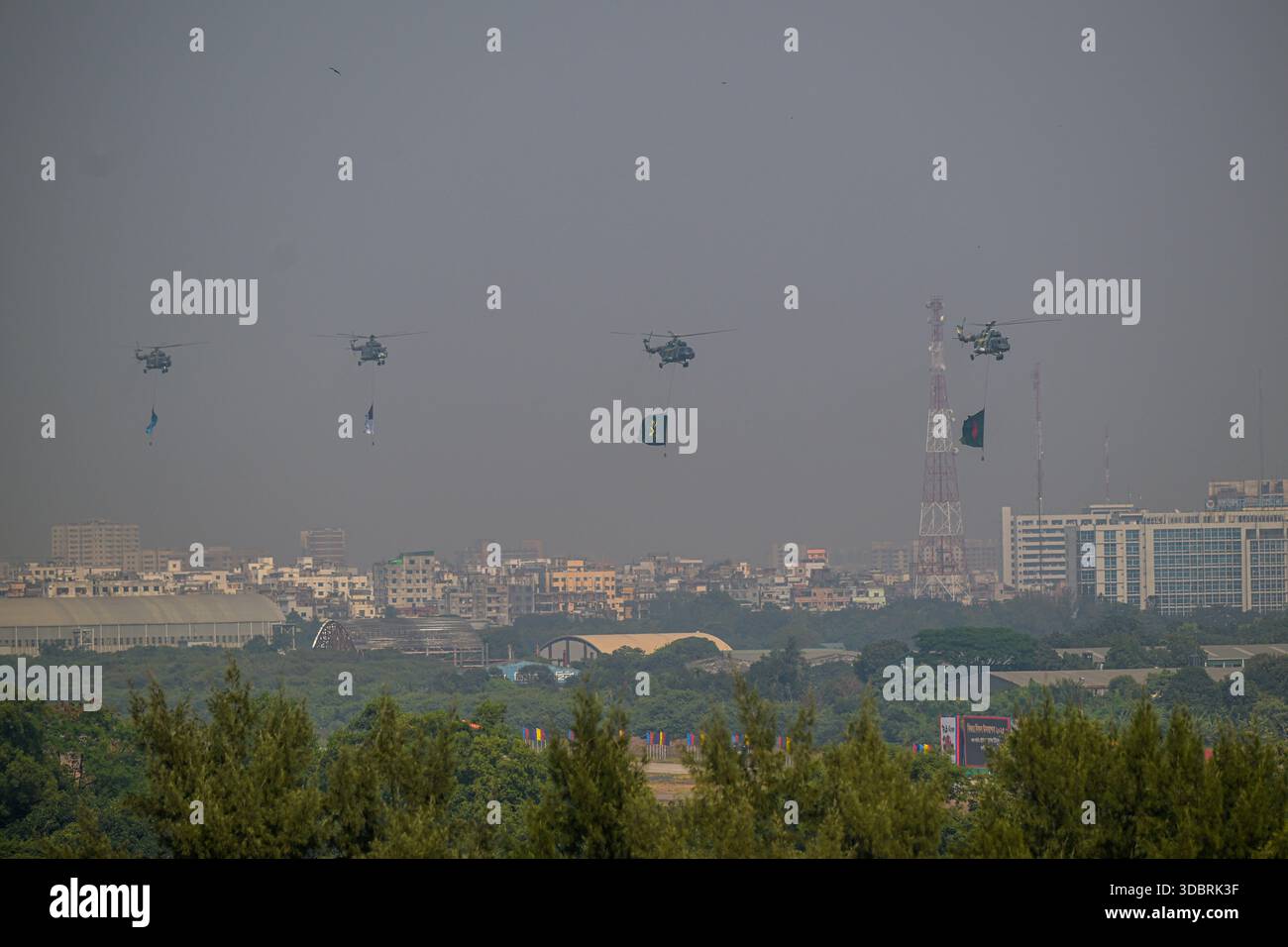 Bangladeshi 's Air Force aerobatic display team performs during ...