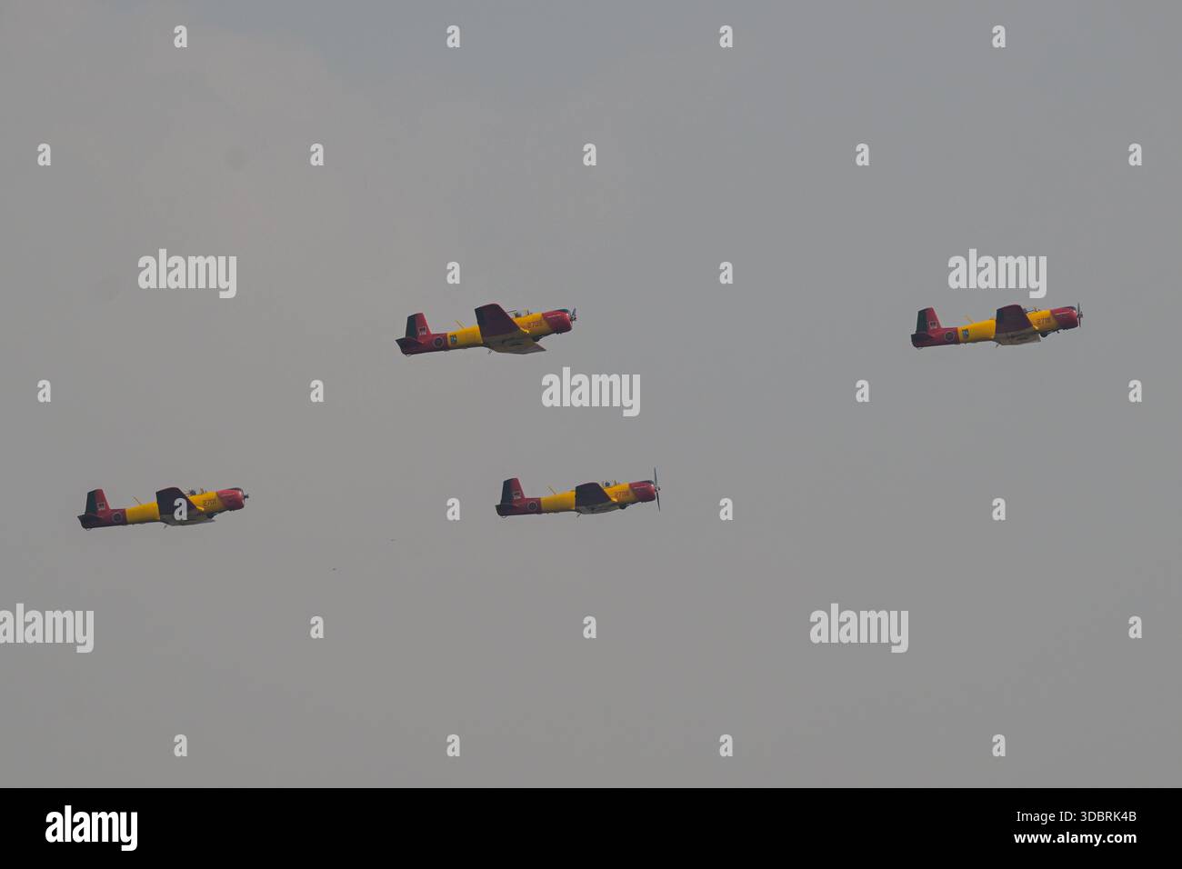 Bangladeshi 's Air Force aerobatic display team performs during ...