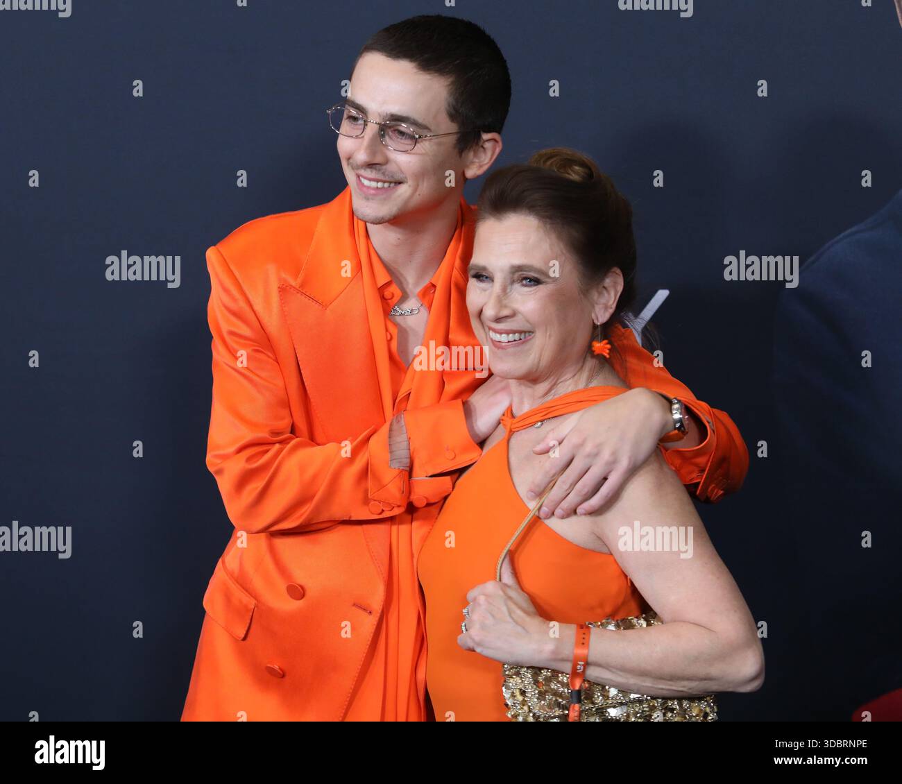 New York, New York, USA. 16th Dec. 2025. Timothee Chalamet and Nicole ...