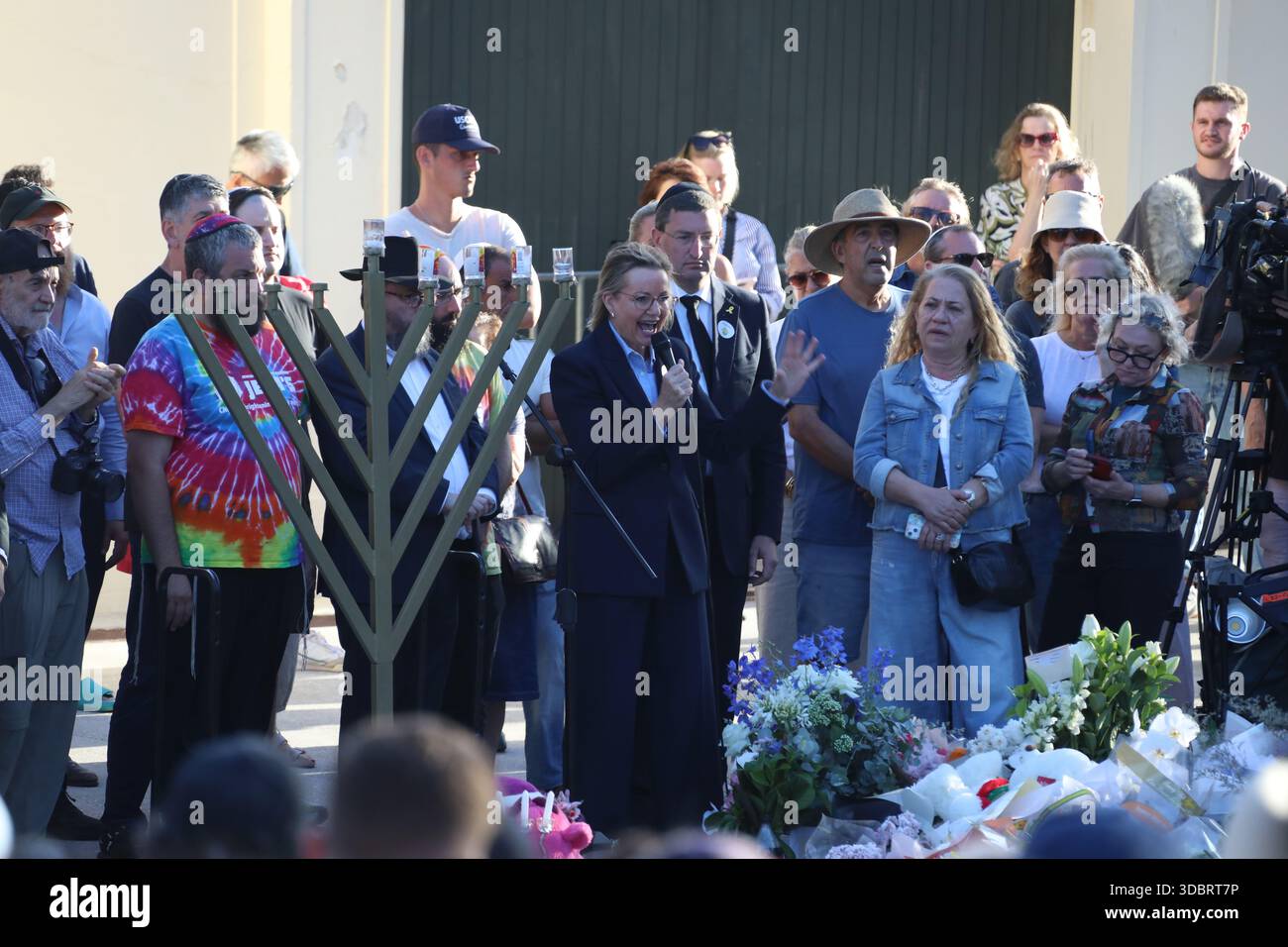 Sydney, Australia. 17th December 2025. Bondi Beach Jewish Chanukah by ...