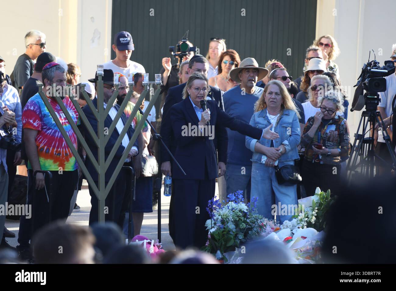 Sydney, Australia. 17th December 2025. Bondi Beach Jewish Chanukah by ...