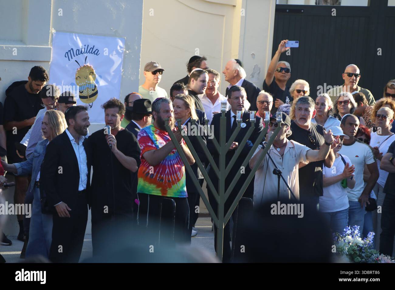 Sydney, Australia. 17th December 2025. Bondi Beach Jewish Chanukah by ...
