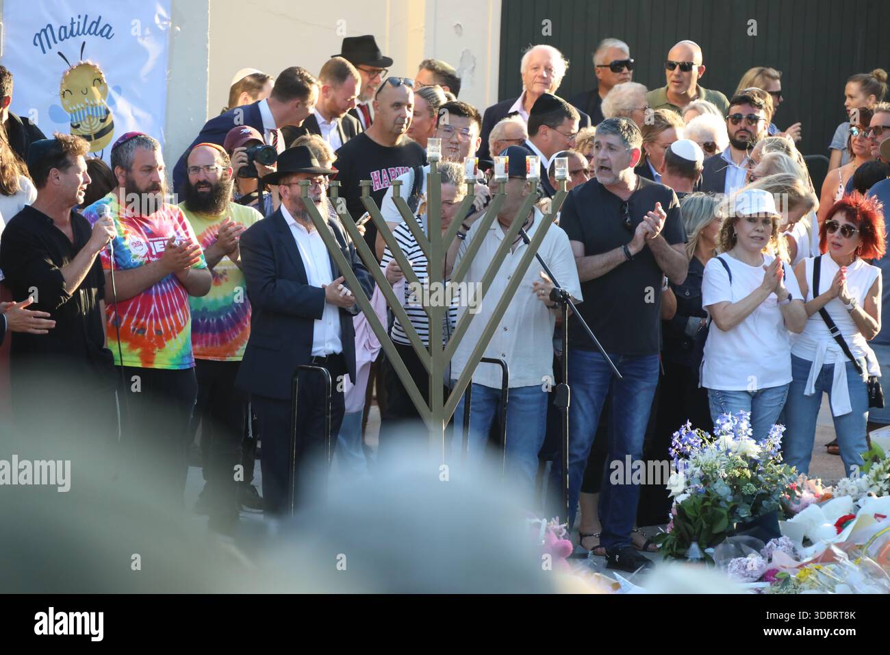 Sydney, Australia. 17th December 2025. Bondi Beach Jewish Chanukah by ...