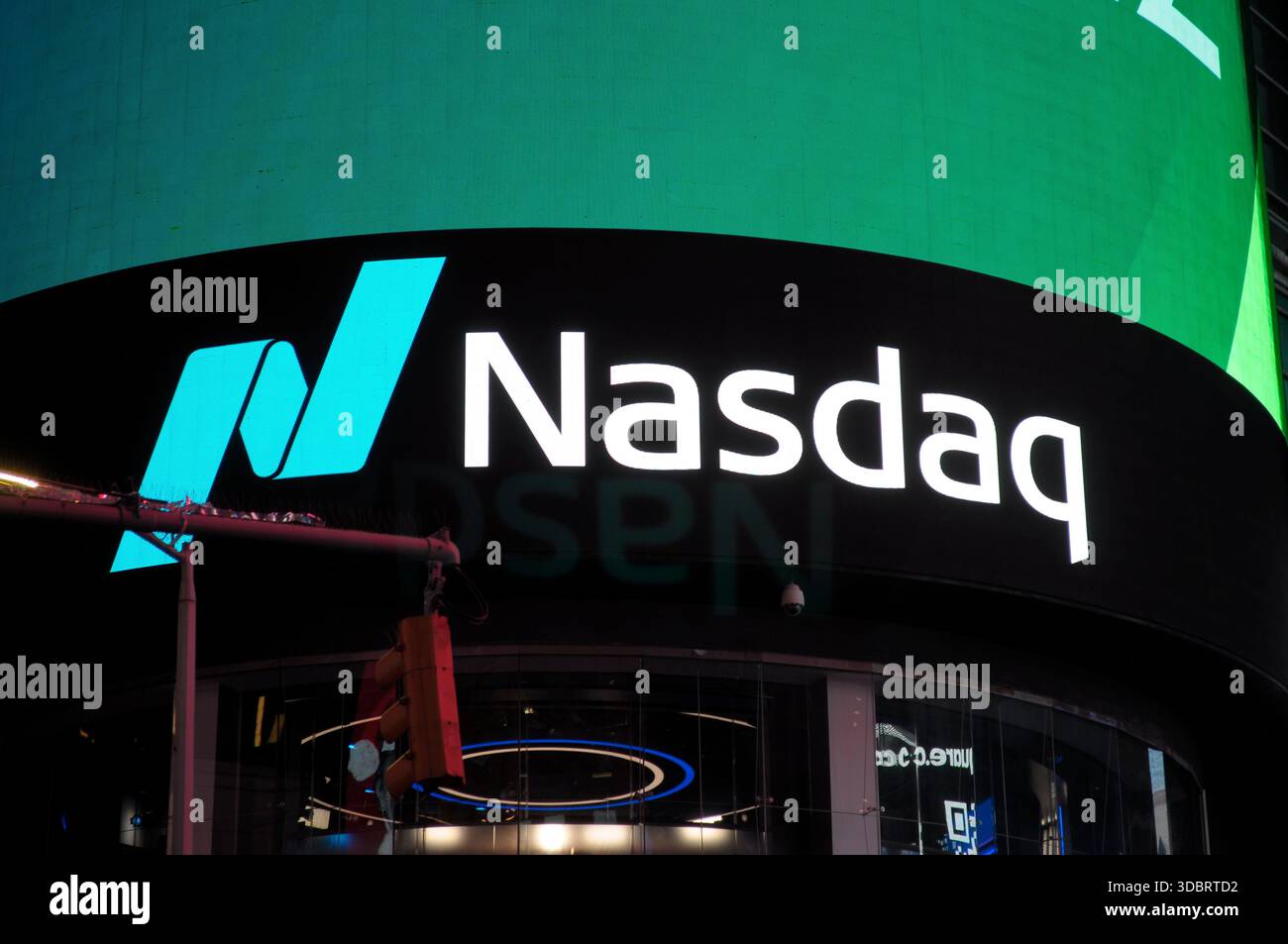 The Nasdaq Market Site Times Square event space seen in Times Square ...