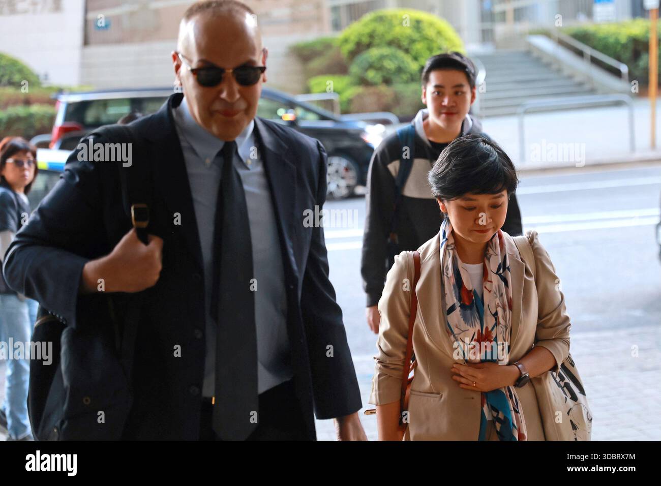 Selina Cheng, chair of the Hong Kong Journalists Association (HKJA) and ...