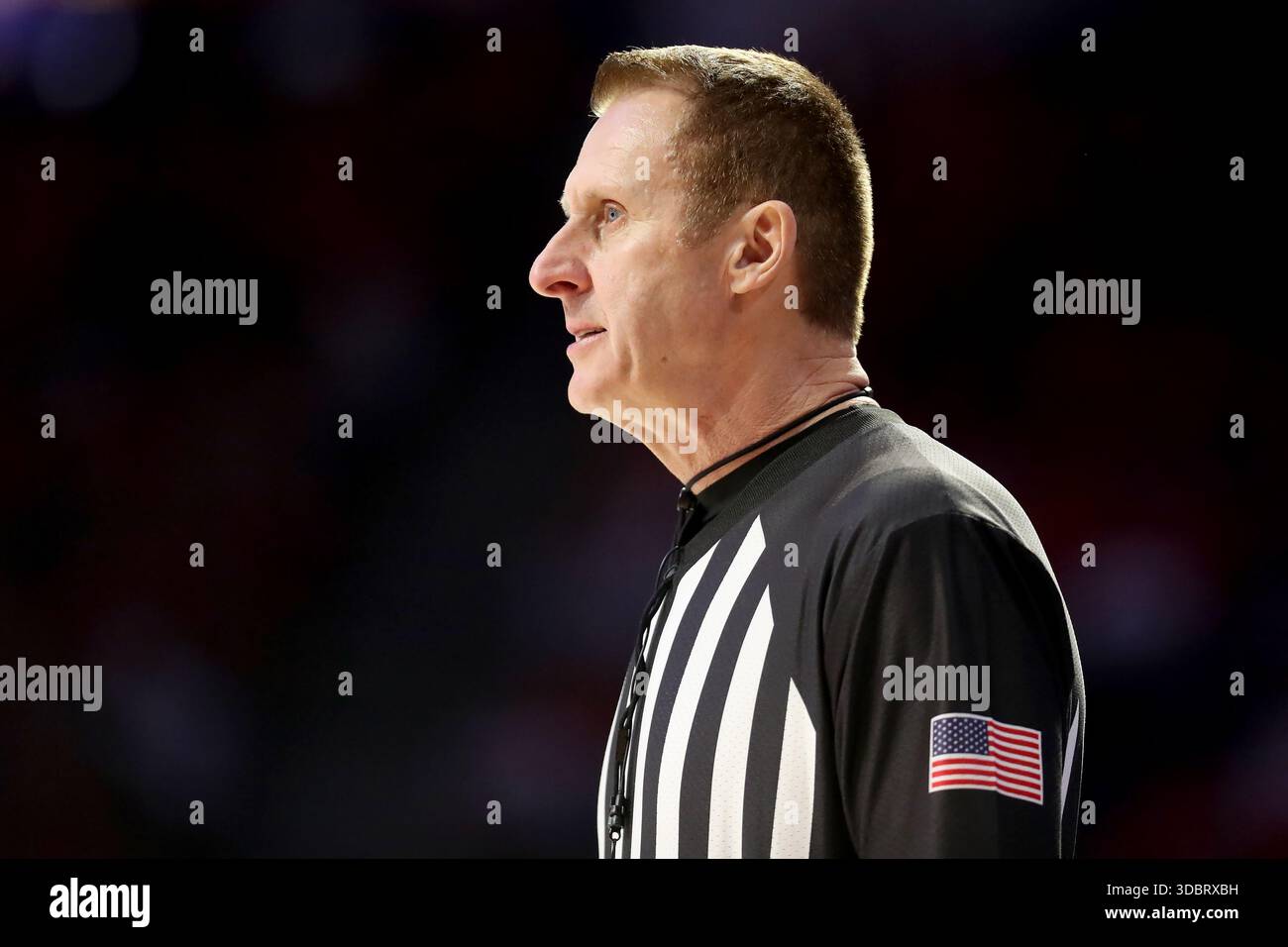TUCSON, AZ - DECEMBER 16: Referee Greg Nixon during a men's basketball ...