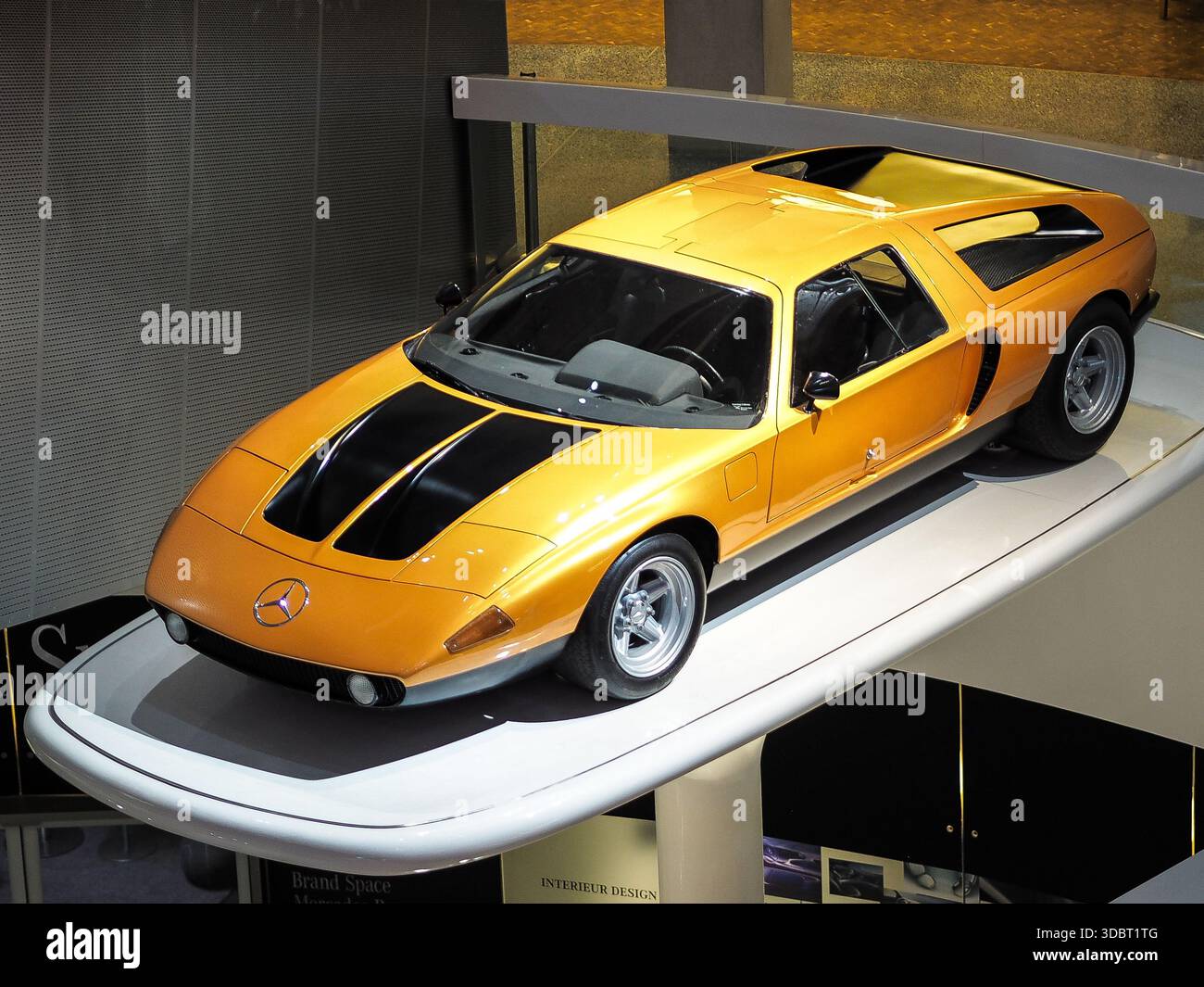 Mercedes-Benz C111 experimental prototype concept car on display ...
