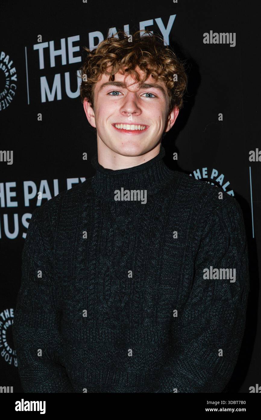 New York, NY, December 17, 2025: Walker Scobell attends 'Percy Jackson ...