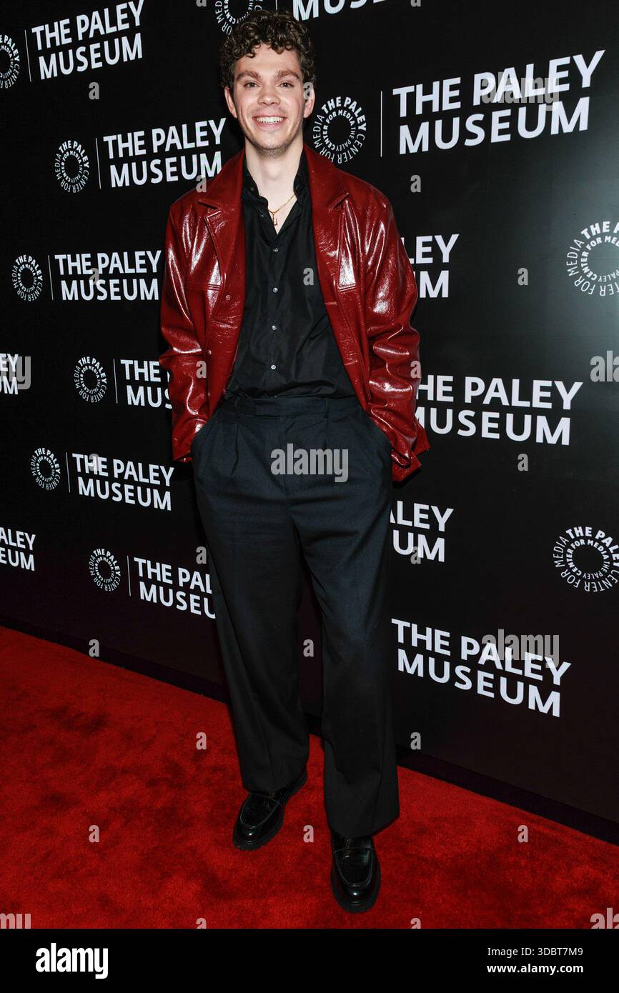 New York, NY, December 17, 2025: Daniel Diemer attends 'Percy Jackson ...