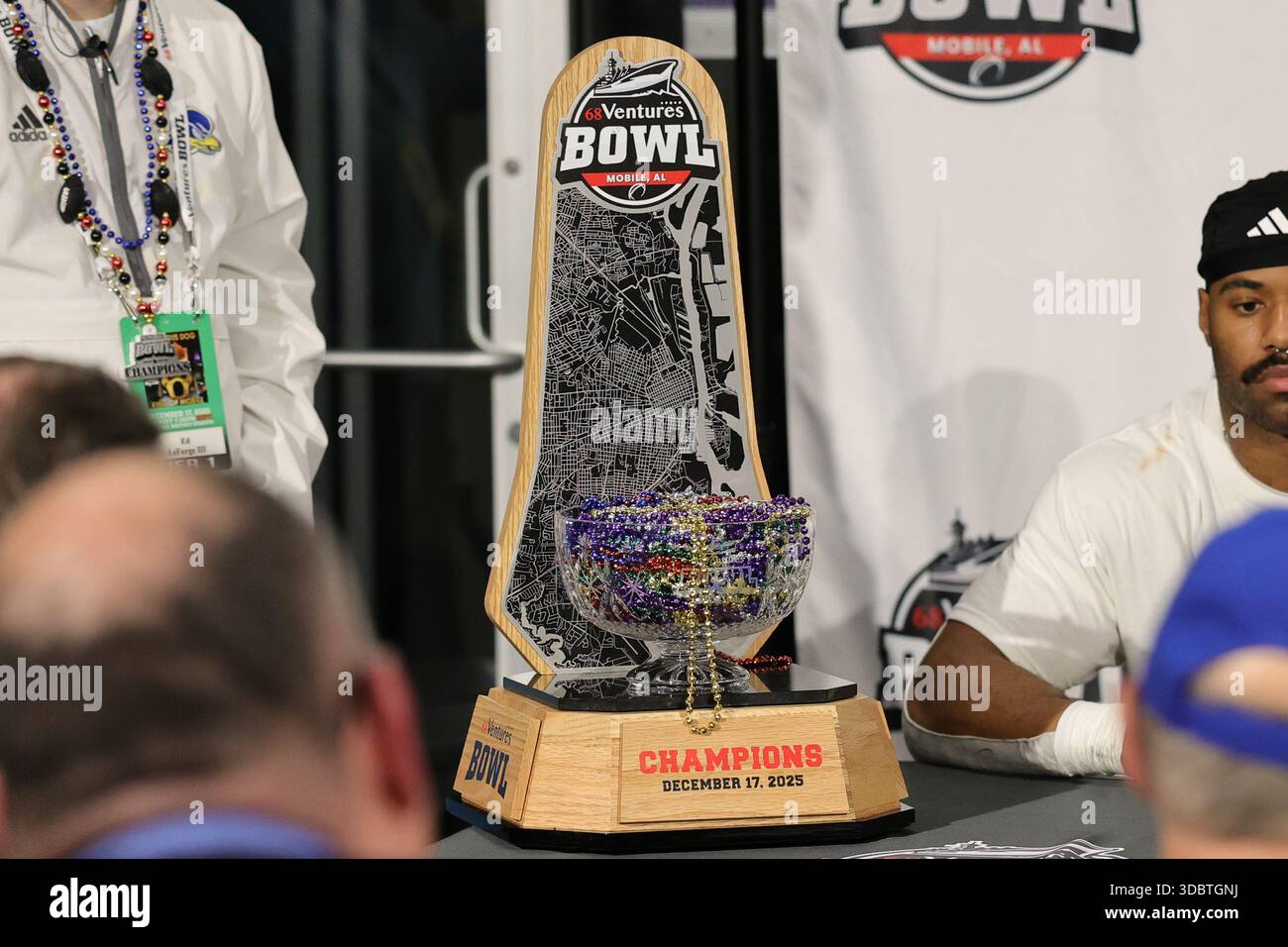 Dec 17, 2025: The 68 Ventures Bowl trophy during the 68 Ventures ...