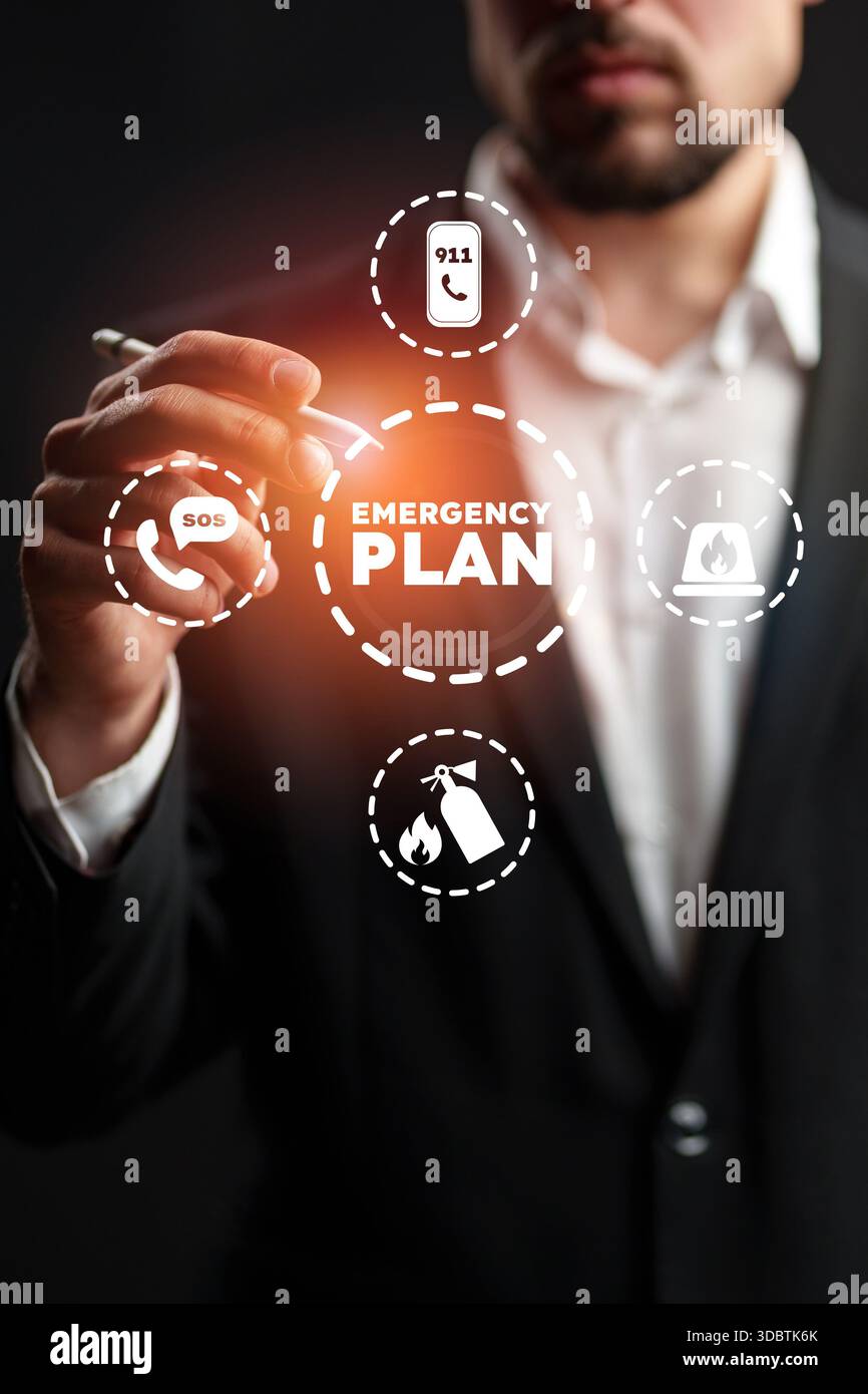 Creating an emergency plan for safety using a digital tool and graphics ...