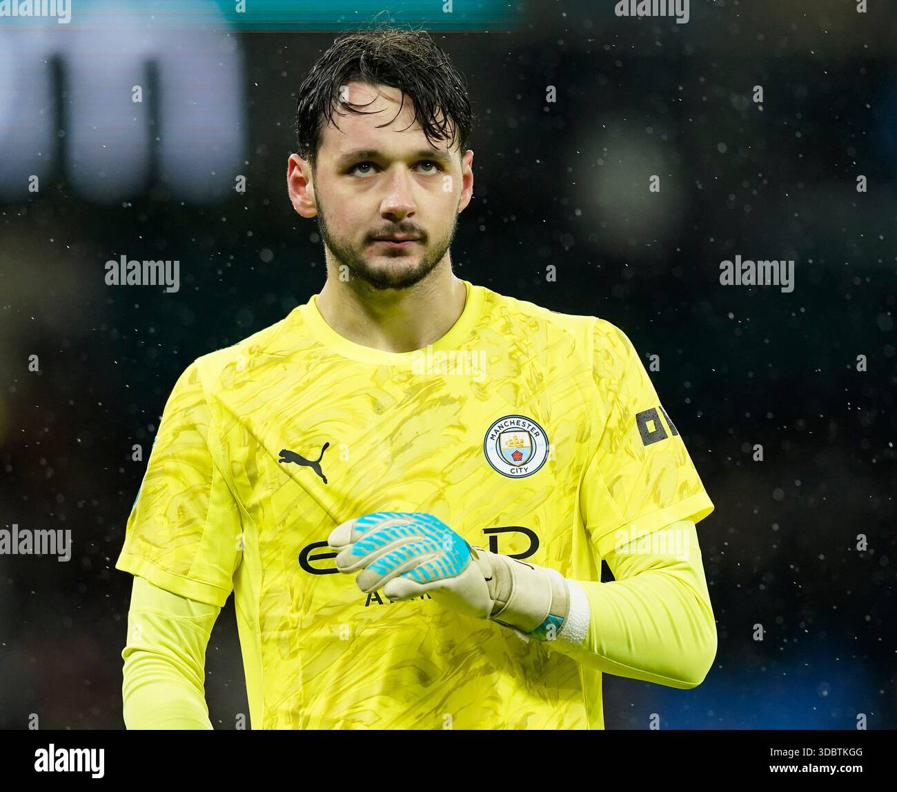 Manchester, England, 17th December 2025. James Trafford of Manchester ...