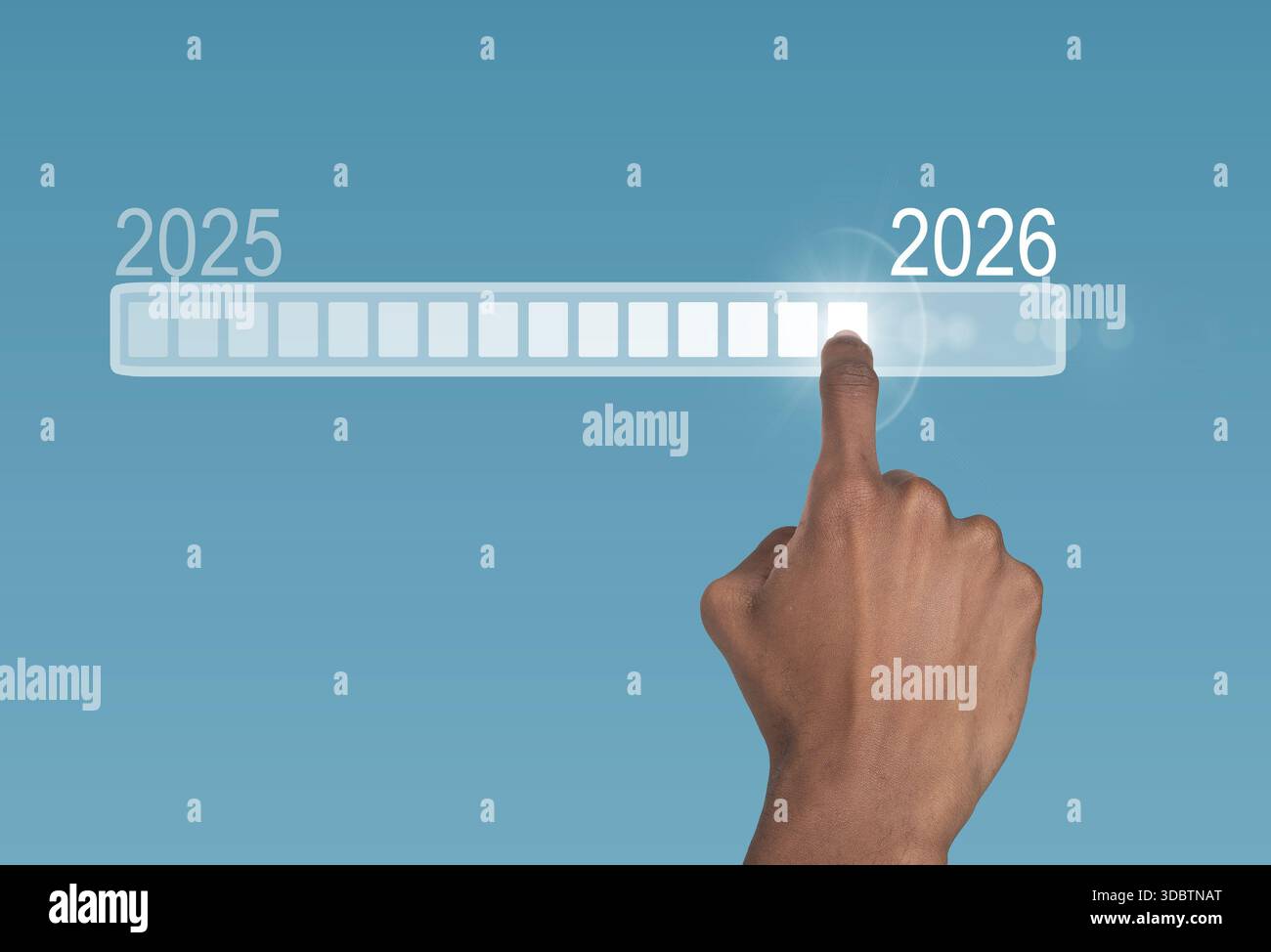 Loading bar transition hand hi-res stock photography and images - Alamy