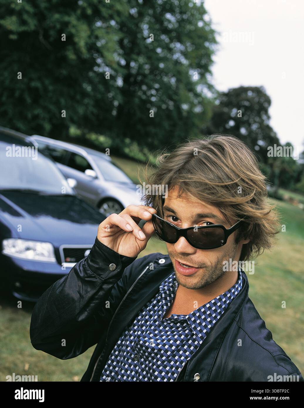 Jay Kay Jamiroquai at home being interviewd Stock Photo - Alamy