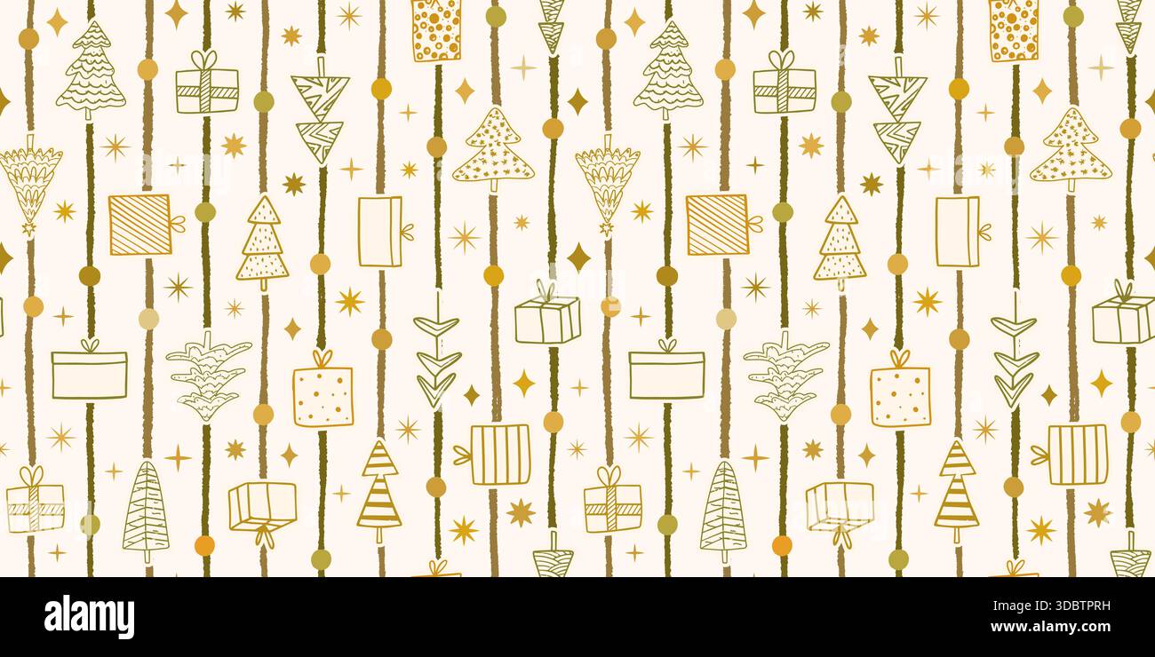 Holiday wrapping Stock Vector Images - Alamy