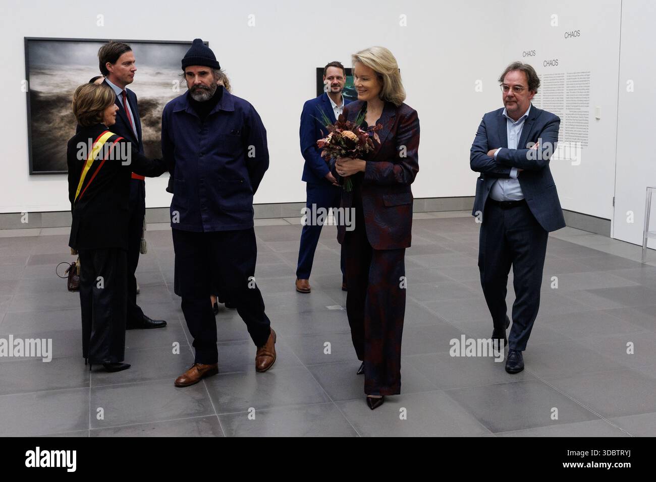 East-Flanders province governor Carina Van Cauter, photographer Stephan ...