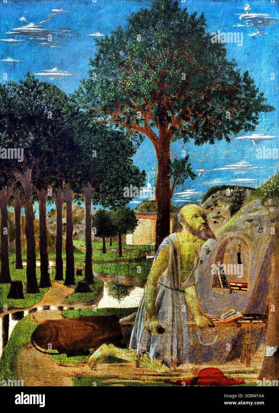 St jerome was a biblical translator and monastic leader who hi-res ...