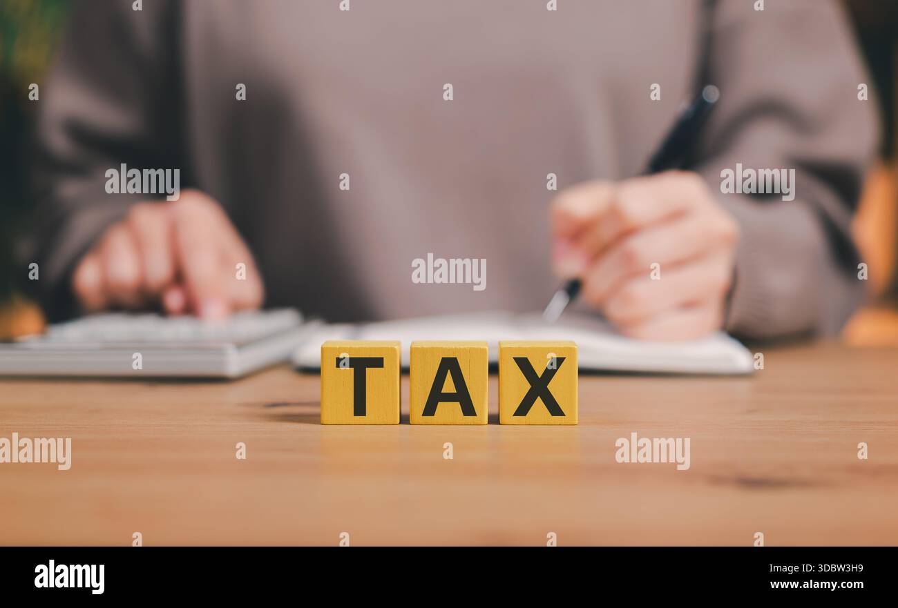 Corporate tax taxation preparation hi-res stock photography and images ...