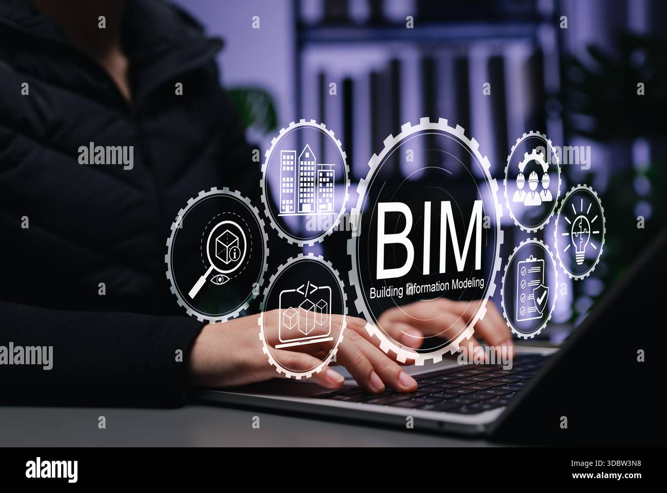 Bim model building hi-res stock photography and images - Alamy