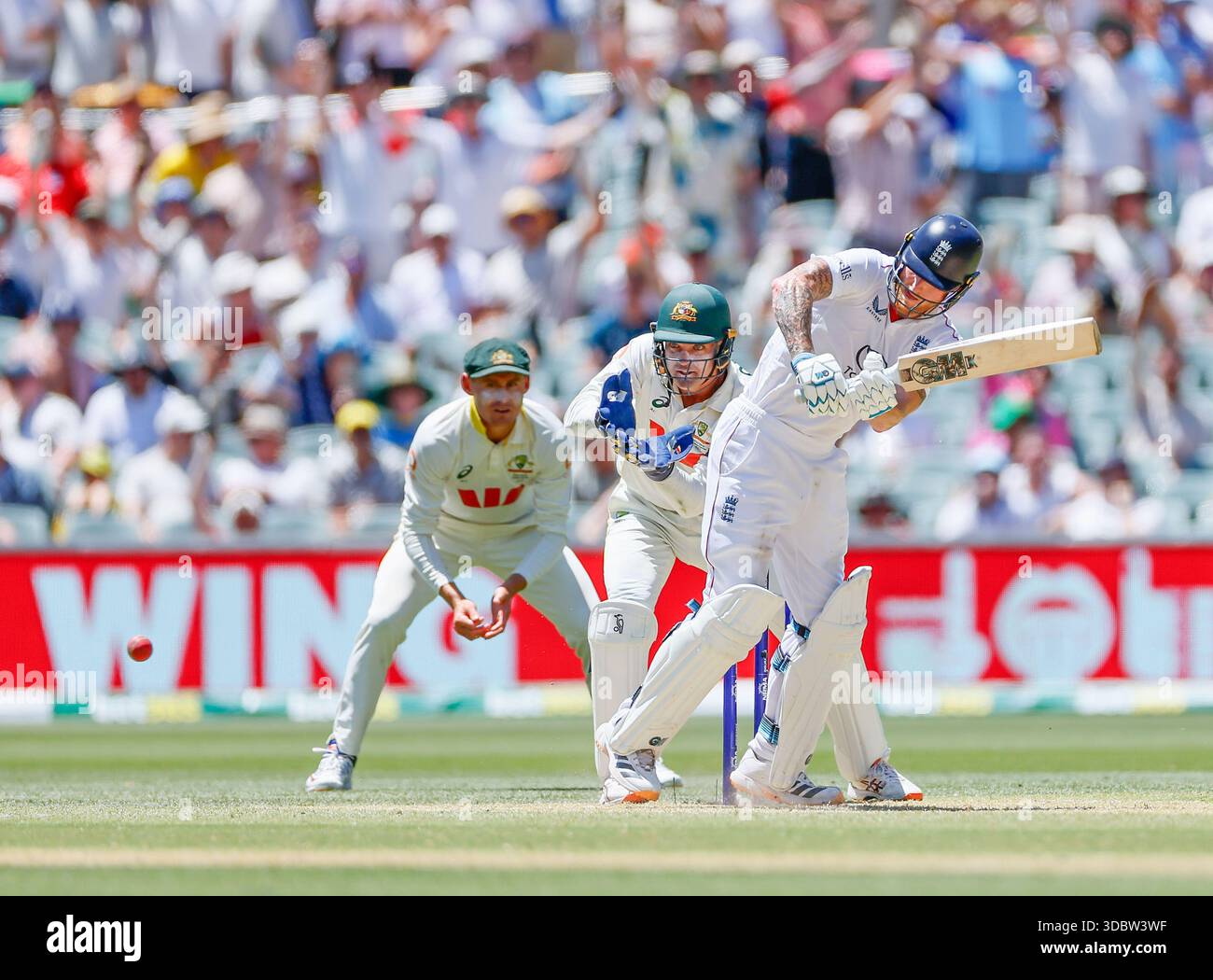 ALEX CAREY of Australia, and BEN STOKES of England, during the 3rd ...