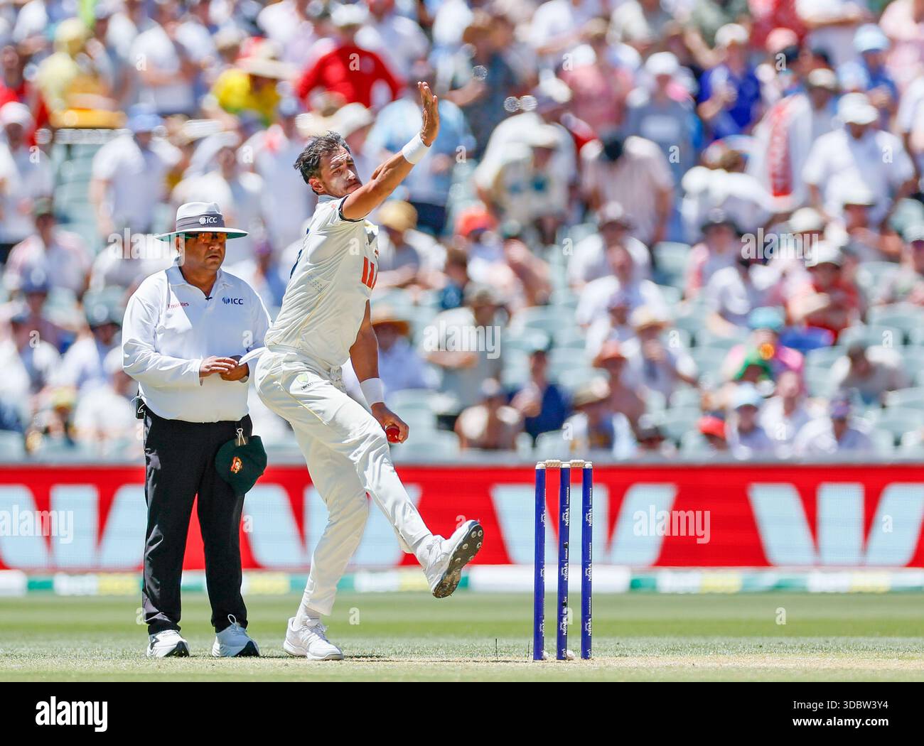 MITCHELL STARC of Australia, during the 3rd Ashes Test match at ...