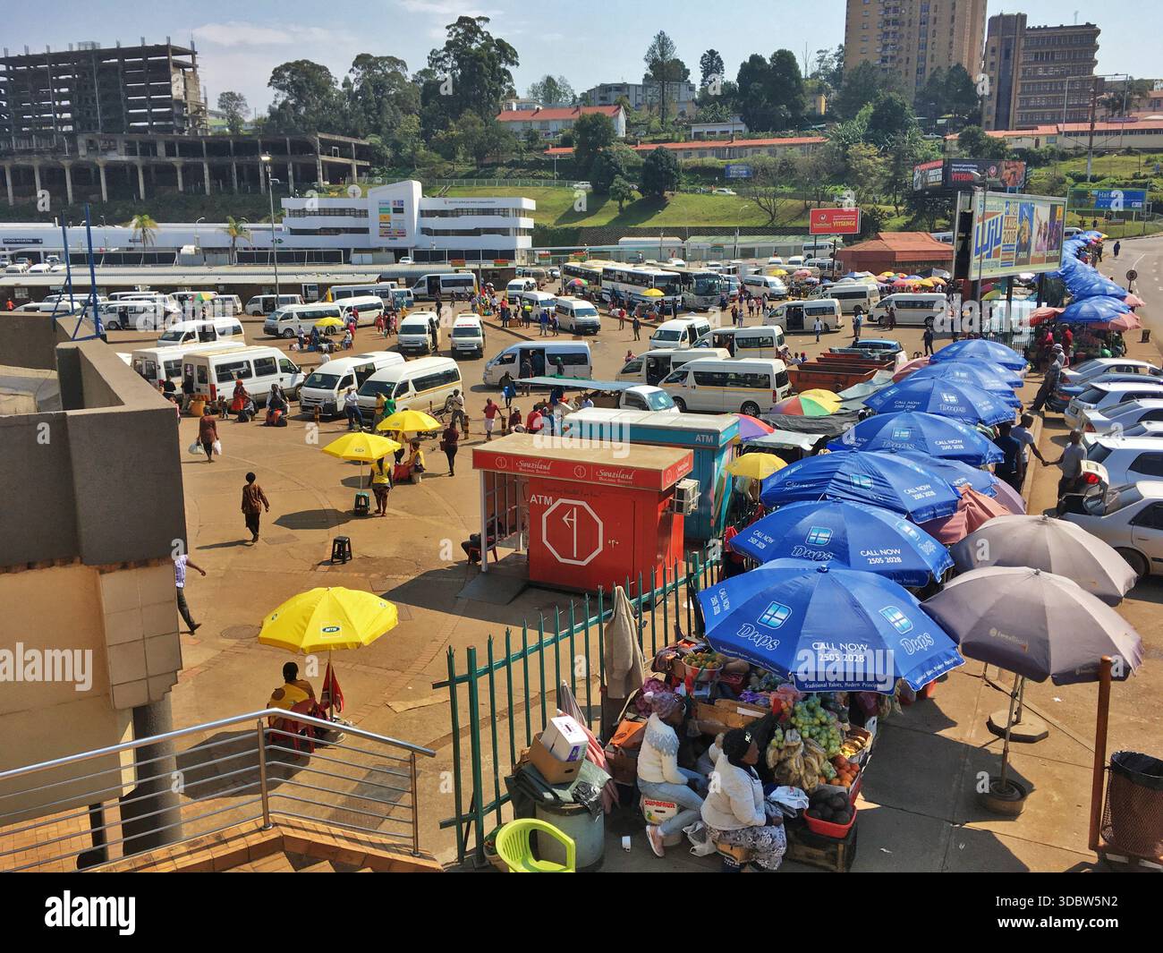 Eswatini mbabane capital downtown hi-res stock photography and images ...