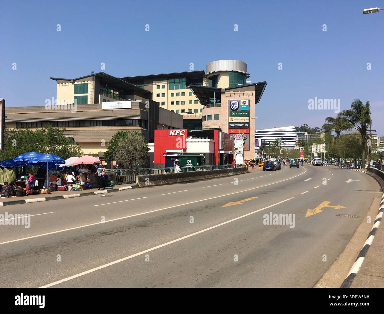 Eswatini mbabane capital downtown hi-res stock photography and images ...